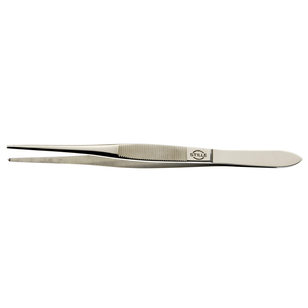 STILLE 1X2 TEETH TISSUE FORCEPS - STILLE